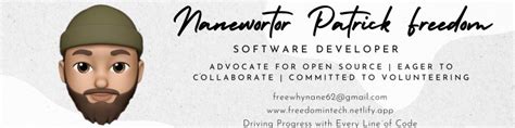Freedom Patrick Nanewortor Software Developer Intern Risidio Linkedin