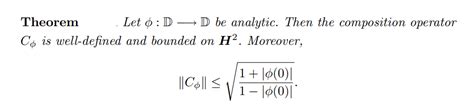 The Hardy Hilbert Space Of The Unit Disc And Composition Operators