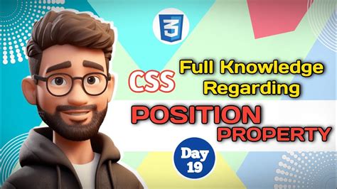 Css Position Property Lecture 19 Programming Site 💻💻 Youtube