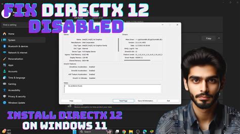 How To Fix If Directx 12 Ultimate Disable On Windows 11 Pc Direct X Install Guide Youtube