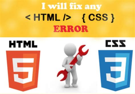 Fix Html And Css Issues By Mubasharrajput Fiverr
