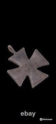 Kriegsmarine 1939 1943 Iron Cross Wwii Pendant German Ww2 Military Germany