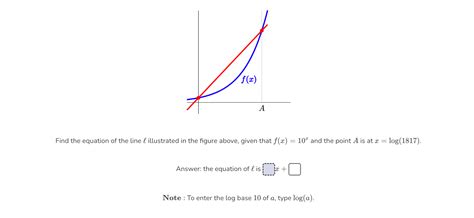 Solved Find the equation of the line ℓ illustrated in the Chegg com