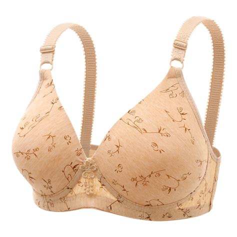 Cobkk Plus Size Sports Bras Clearance Women Ladies Bra Without Steel Rings Large Lingerie Bras