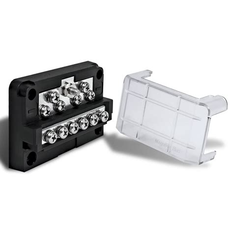 Way Modular Ground Terminal Block Expand With Up To Fuses Copper Bus Bar Distribution