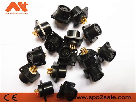 Amp Round 6 Pin Ecg Socket China Manufacturer Socket Electronics