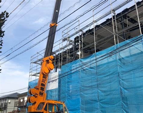 ピタゴラス 揚重作業 黒川重機株式会社