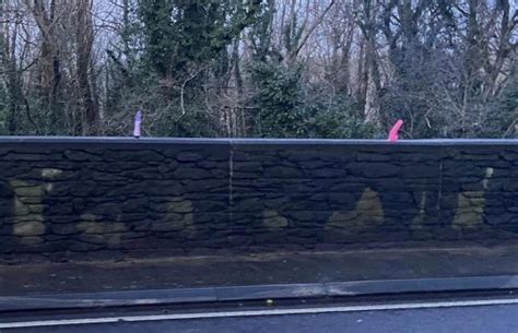 Mystery Over Cornwalls Great Wall Of Sex Toys Along The A39 Uk