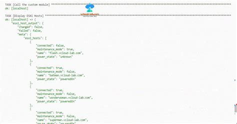 Developing And Writing Ansible Python Custom Module For Vmware Pyvmomi