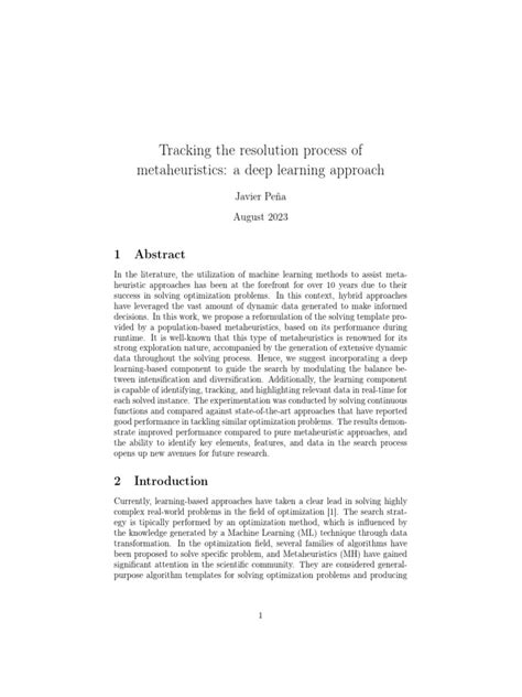 Neural Nework Pdf Metaheuristic Mathematical Optimization