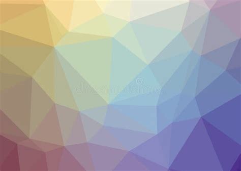 Abstract Trianglify Gradient Generative Art Background Illustration