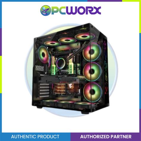 Coolman Reyna M Atx Itx Pc Case Black Pcworx