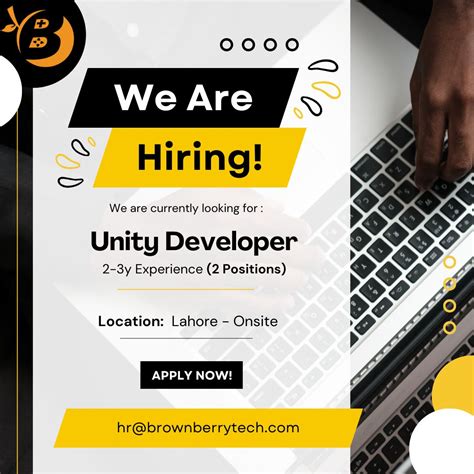brownberry games on linkedin hiringalert unitydeveloper gamingjobs