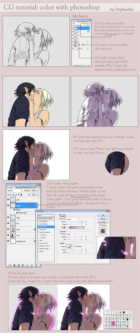 Cg Tutorial Photoshop By Orpheelin On Deviantart