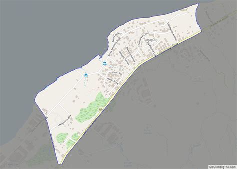 Map Of Tanapag Village