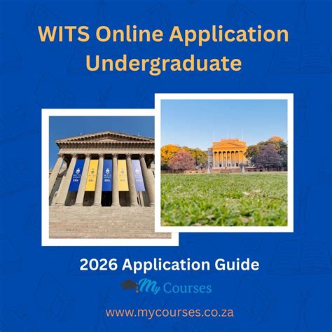 Wits Online Application 2026 My Courses