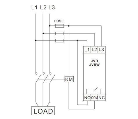 Undervoltage Relay Wiring Diagram