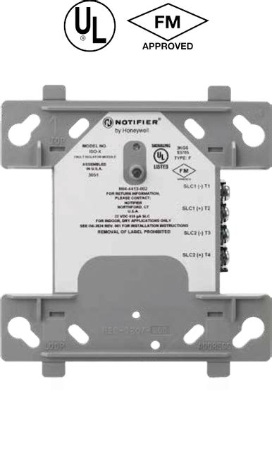ISO X 회로 격리기 NOTIFIER SYSTEM 비전엔지니어링