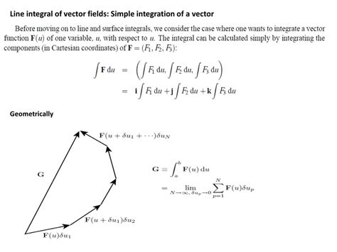 Ppt Vector Integrals Line Integrals Surface Integrals Volume Integrals Integral Theorems Ppt Vector Integrals Line Integrals Surface Integrals Volume Integrals Integral Theorems