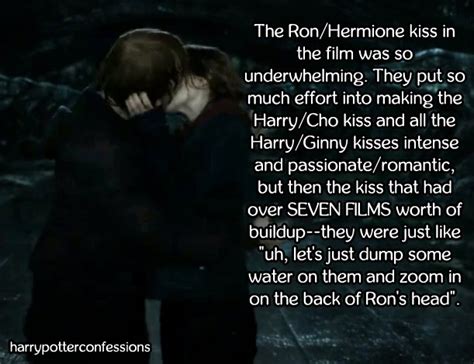 Harry Potter Hermione And Ron Kiss