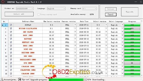 Obdstar Update Tool Update Obdstar Key Programmers F102 F109 F108