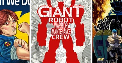 Uncollected Editions Giant Robot Maintenance Crew Cosmic Times