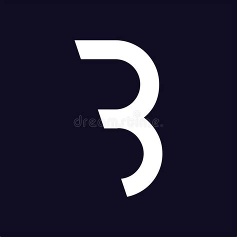 B-Letter-Symbol-Vektor-Vorlage Vektor Abbildung - Illustration von ...