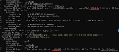 Ffmpeg视频提取图像帧，相同帧宽分辨率降低的原因分析ffmpeg裁剪图片降低清晰度吗 Csdn博客