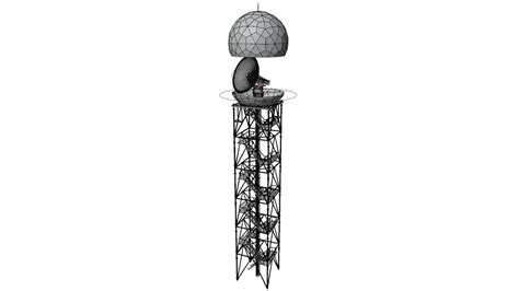 Nexrad Doppler Weather Radar Wsr 88d 3d Turbosquid 2347687