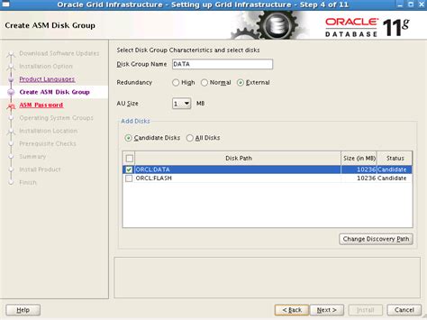 A Help Asm For Standalone Server In 11gr2 With Role Separation