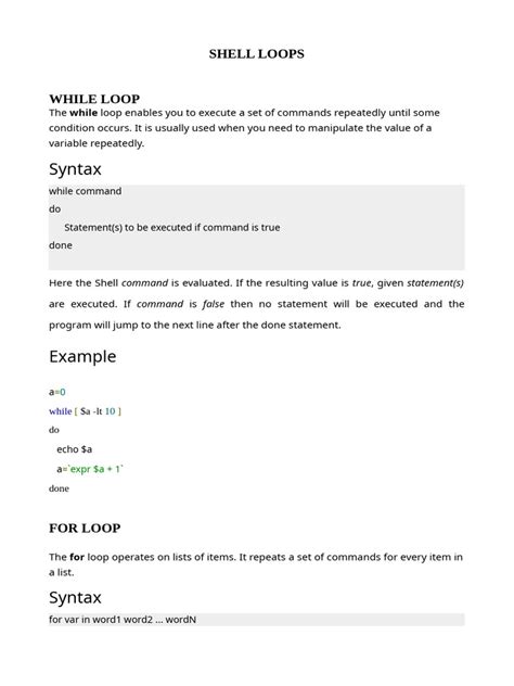 Loops Pdf Control Flow Software Development