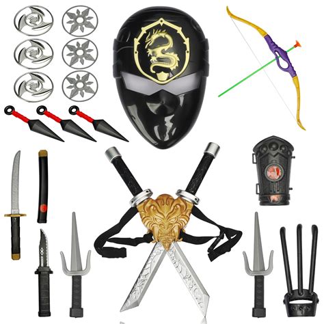 Sepco Ninja Warrior Toy Weapons Set Ninja Knife Katana Sai