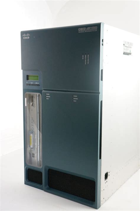 Cisco UBR10012 Universal Broadband Router CMTS 20 DS 20 US CMTS Configuration