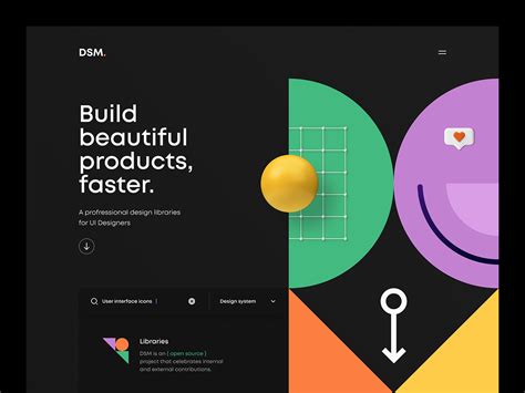Echo Website Hero Header Builder Behance