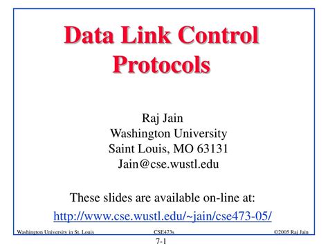 Ppt Data Link Control Protocols Powerpoint Presentation Free
