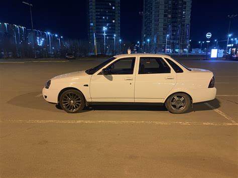 Диски R17 ET-43 7,5j — Lada Приора седан, 1,6 л, 2011 года | колёсные ...