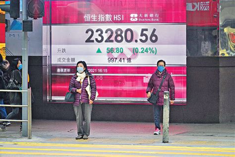 科網股受壓 科指連跌3日 恒指好淡爭持企10天綫 晴報 財經地產 財經頭條 D211229