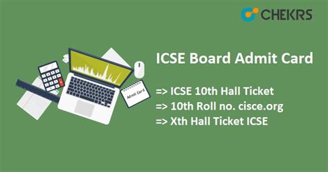 ICSE Board Admit Card Available Now Th Class Hall Ticket Cisce Org