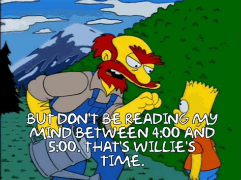 The Simpsons Groundskeeper Willie  The Simpsons Groundskeeper Willie Groundskeeper Willy