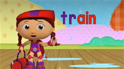 Super Why Short Clip In 4k Wonder Red Brings In The Train Youtube