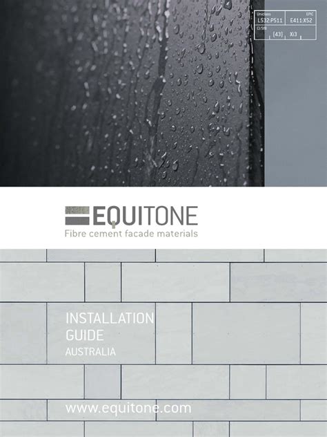 Equitone Installation Guide Au 15 Pdf Wall Rivet