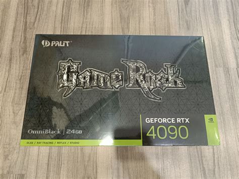 Видеокарта Palit GeForce RTX 4090 GameRock OmniBlack 24G NED4090019SB ...