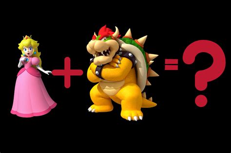 Princess Peach And Bowser In Bed