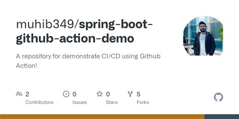 Github Muhib349spring Boot Github Action Demo A Repository For