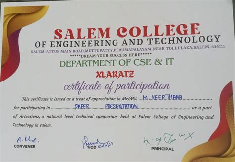 Im Thrilled To Announce My Participation In The Paper Presentation