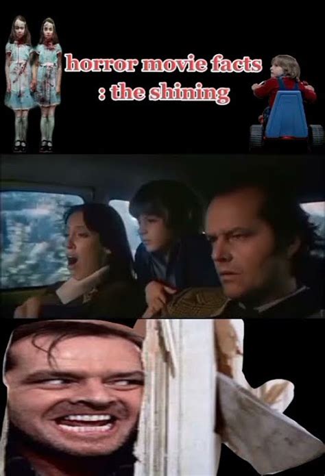 Horror Movie Facts Theshining Jacknicholson Stephenking Youtube