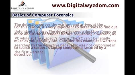 Basics Of Computer Forensics Youtube