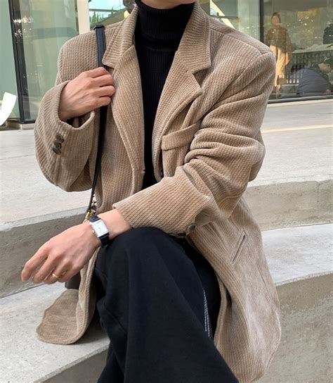 누빔안감 보엘 코듀로이 싱글자켓2color 코듀로이자켓 코듀로이코트 골덴자켓 골덴오버핏자켓 누빔자켓 누빔안감 하프코트 루즈핏자켓 테일러드자켓 잔골지 포멀자켓 어깨패드