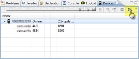 Android How To Take Emulator Screenshots Using Eclipse Stack Overflow