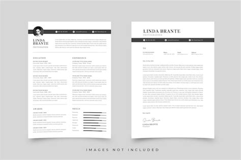 Page 17 Cover Letter Template Free Vectors And Psds To Download